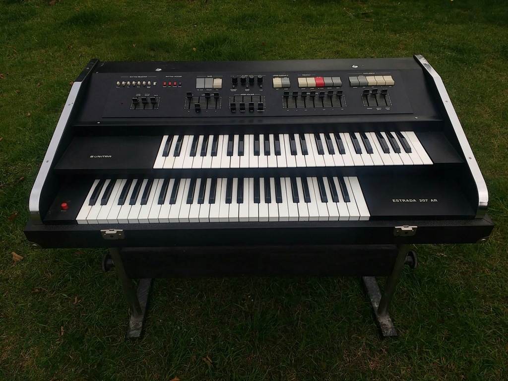 organy Unitra Estrada 207 eltra syntezator pianino - 12202943430 ...