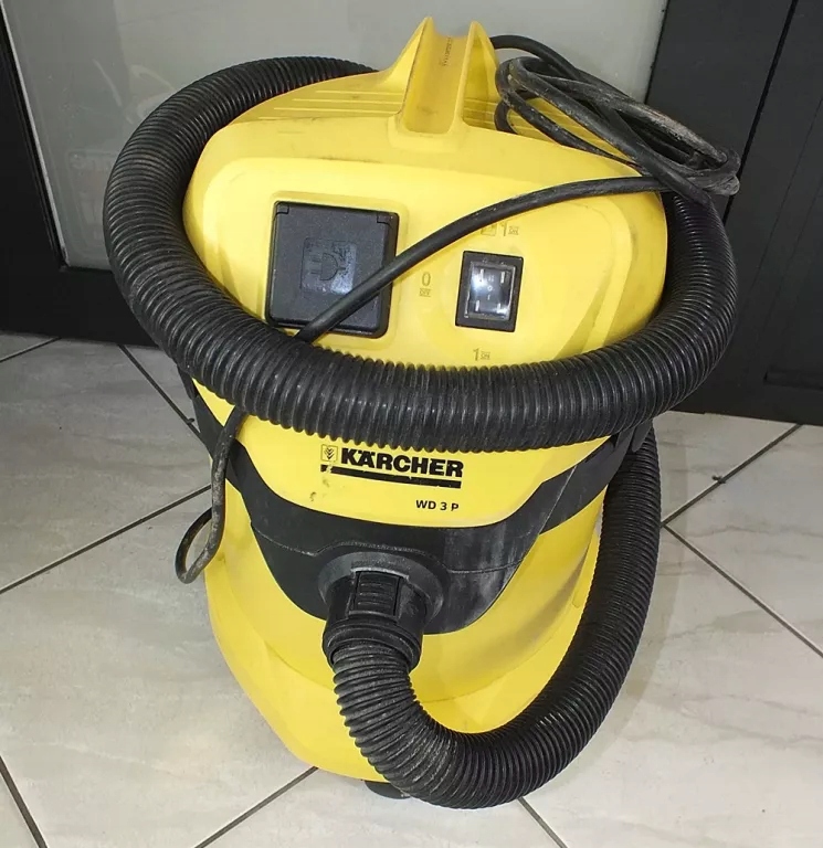 ODKURACZ KARCHER WD 3 P 1400W + RURA - 12737764162 - oficjalne archiwum Allegro