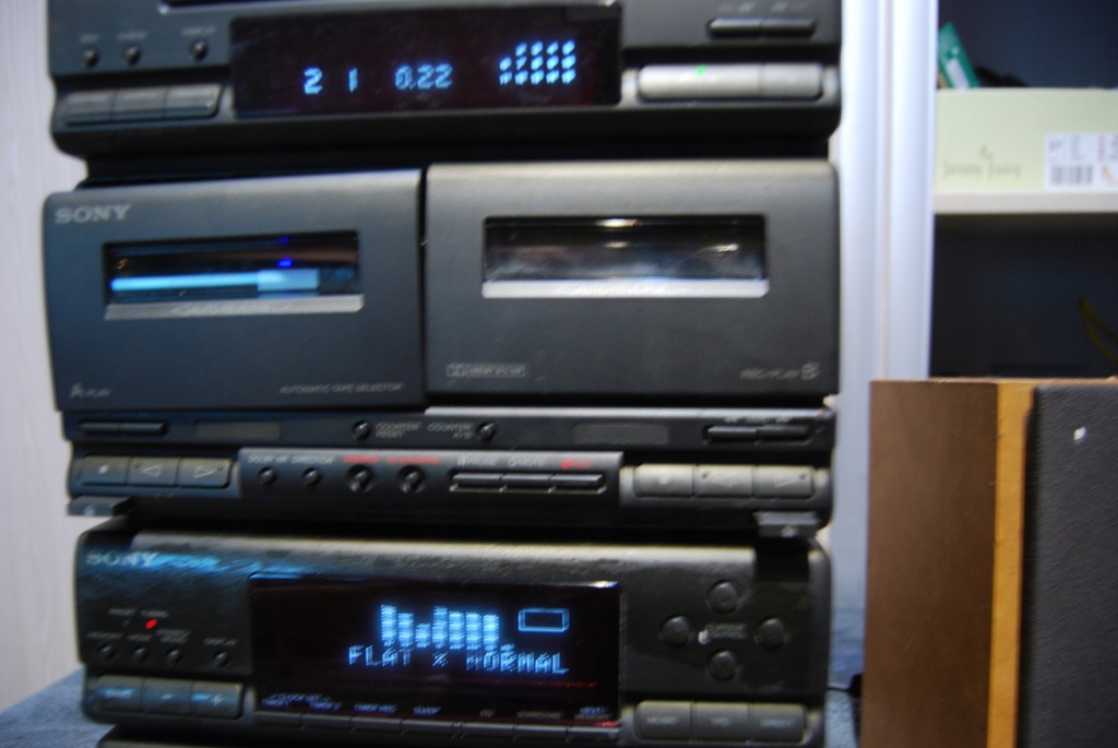 Wieża stereo Sony MHC-2800 z pilotem - 12139752139 - oficjalne archiwum ...