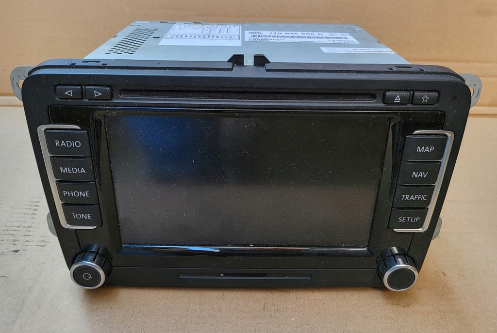 NAWIGACJA VW RNS 510 1T0 035 680 WERSJA R SSD - 12823437034 - oficjalne archiwum Allegro