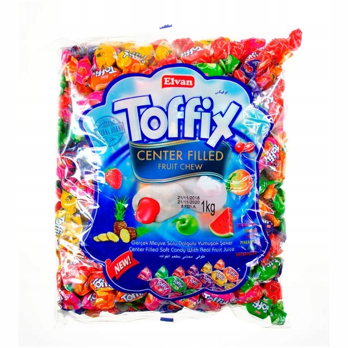 Toffix Cukierki Owocowe 1kg ELVAN Fruit - 11554506065 - oficjalne ...