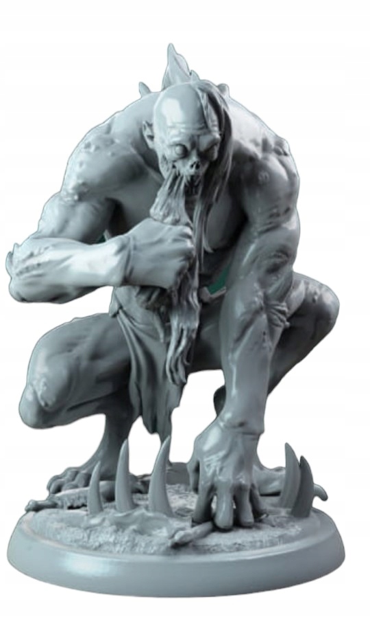 Ghoul potwór figurka rpg dnd druk 3d 8k - 13353762890 - oficjalne ...