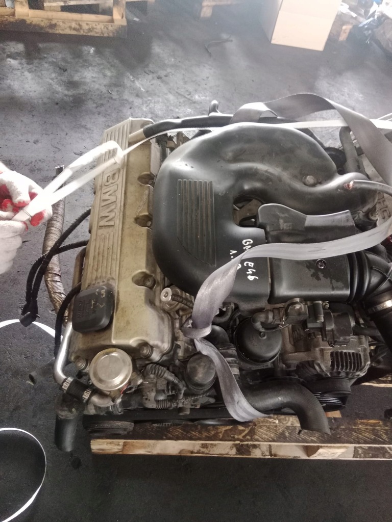 M43B19 SILNIK BMW E46 1.9 318i KOMPLETNY - 13946881001 - oficjalne ...