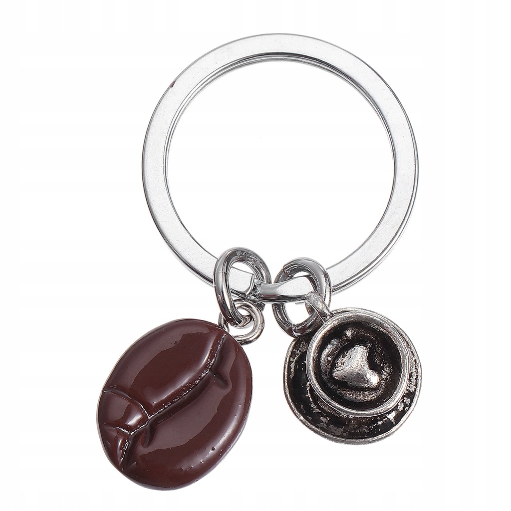 Coffee Bean Keychain Design Resin Car Gift - 13824933006 - oficjalne ...