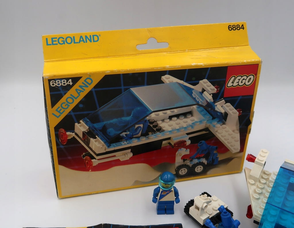 LEGO SPACE 6884 KARTON INSTRUKCJA KLOCKI ZESTAW - 13952657800 ...