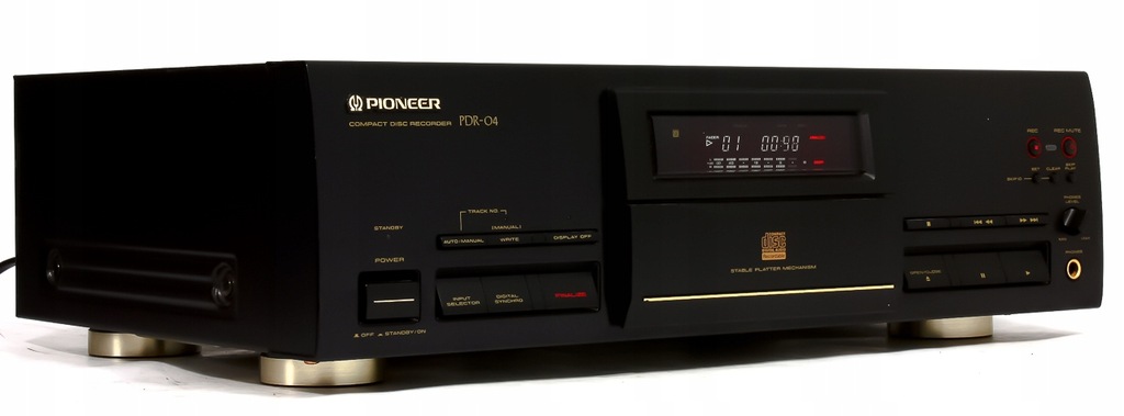 PIONEER PDR-04 ODTWARZACZ CD CD-R NAGRYWARKA - 12483191141 - oficjalne ...