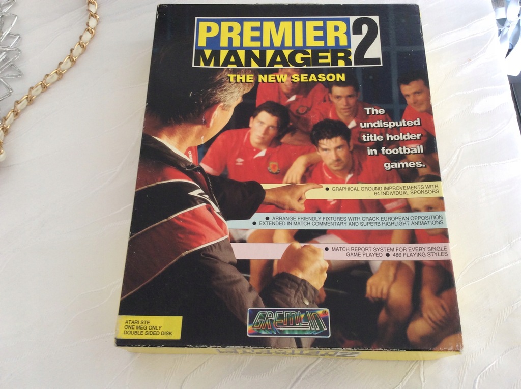 ATARI ST - Premier Manager II- BOX 1993 Gremlin - 11146146188 ...