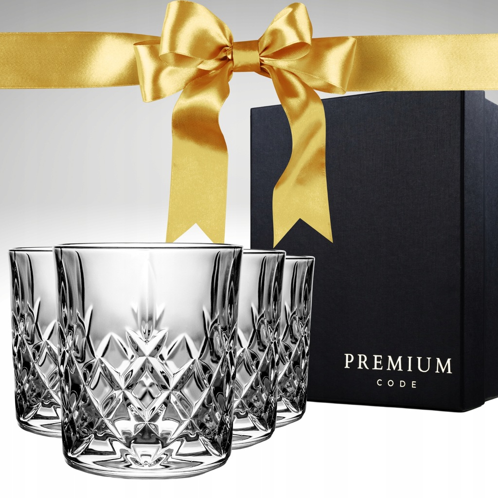 Kryształowe szklanki do whisky 320 ml Bohemia - 11150431217 - oficjalne archiwum Allegro