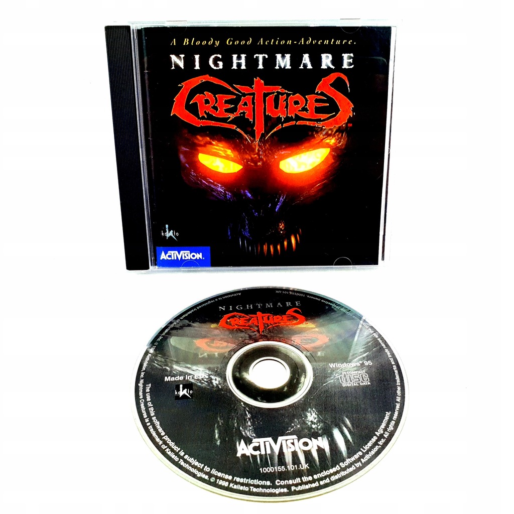 NIGHTMARE CREATURES PC UNIKAT - 11772214531 - oficjalne archiwum Allegro