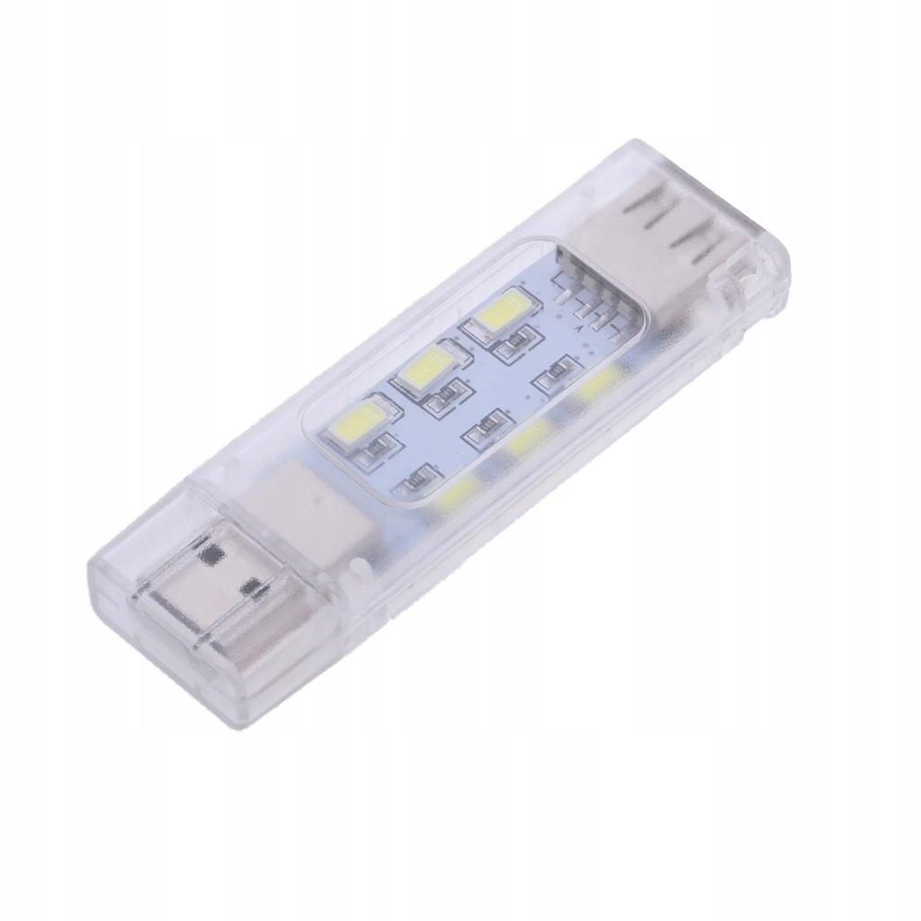 Przenośna Mini 12-LED 6W Lampka nocna z - 12093412433 - oficjalne archiwum Allegro
