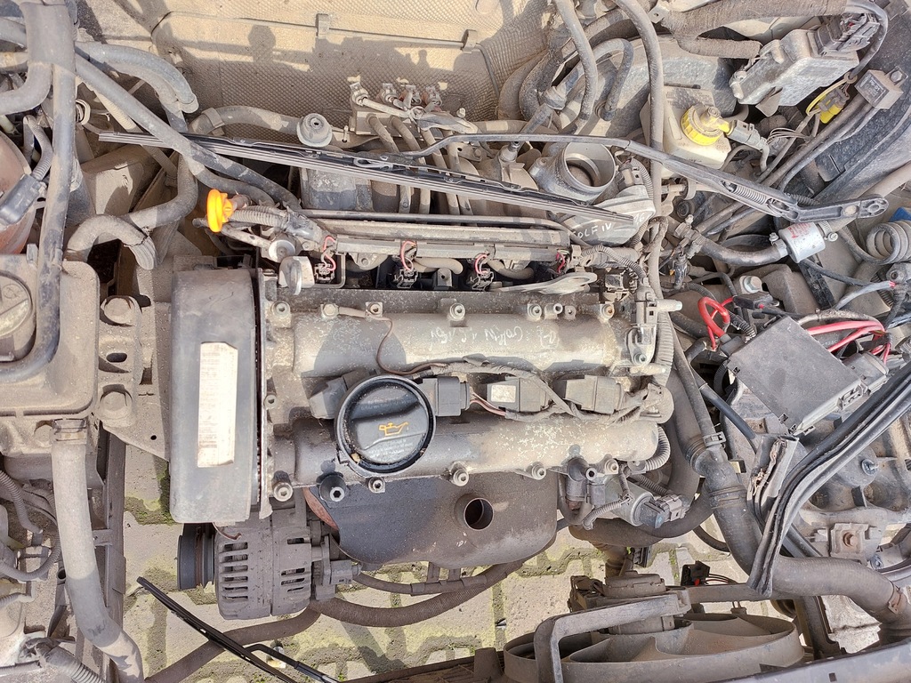 VW GOLF IV SEAT LEON 1.6 16V BCB Silnik kompletny - 13596909756 - oficjalne archiwum Allegro