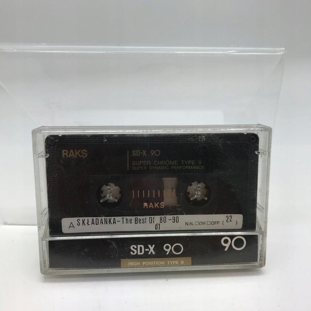 Kaseta - Kaseta magnetofonowa Raks SD-X 90 - 12379351128 - oficjalne archiwum Allegro
