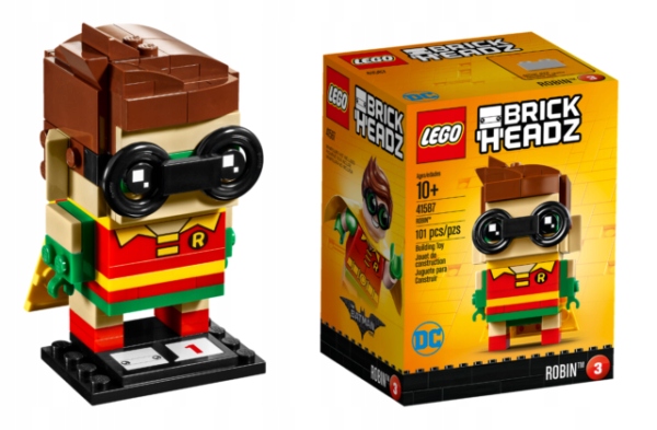 LEGO 41587 BrickHeadz Robin Wgniecenie - 12342258754 - oficjalne ...