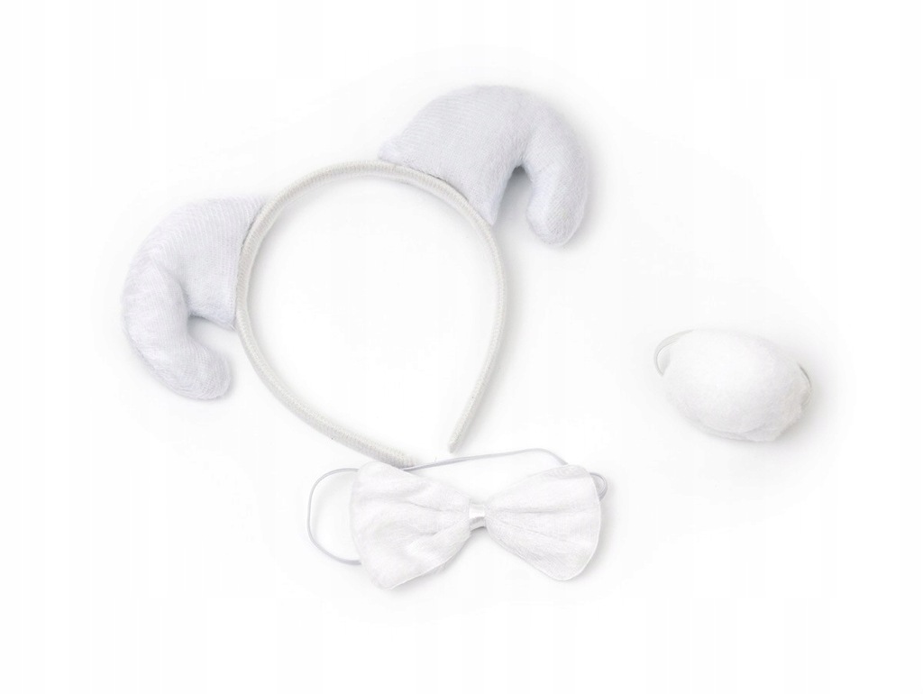 PRZEBRANIE STRÓJ OPASKA ROGI BARAN BARANEK + OGON - 8810858508 ...