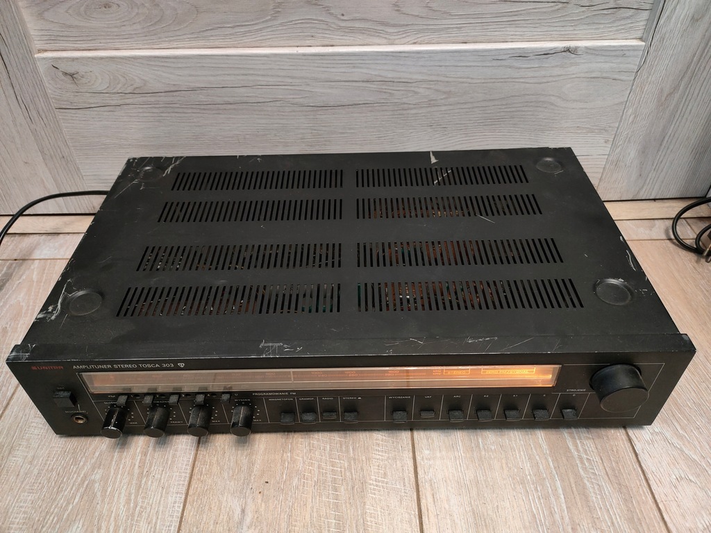 Amplituner UNITRA TOSCA 303 - 13476229832 - oficjalne archiwum Allegro