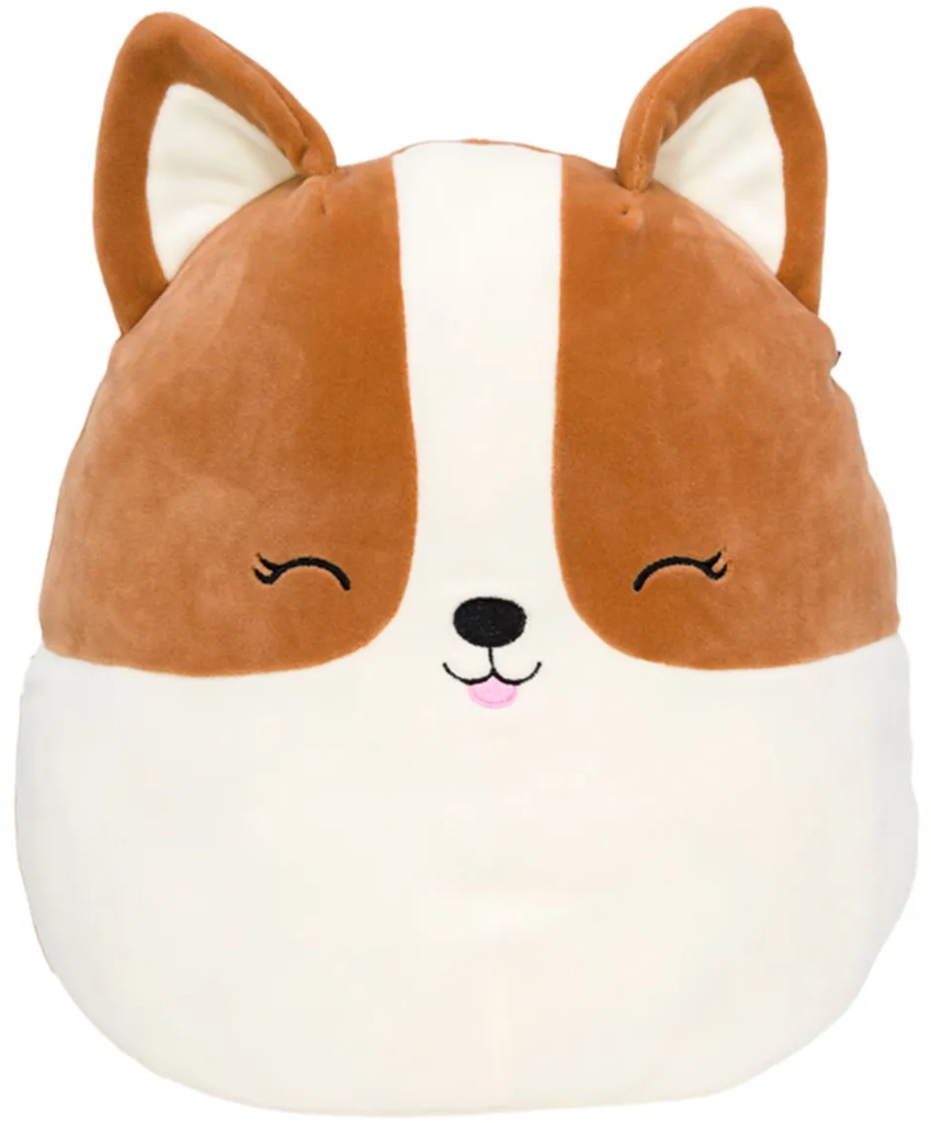 SQUISHMALLOWS PLUSZAK MASKOTKA PIES CORGI REGINALD - 11945005282 ...