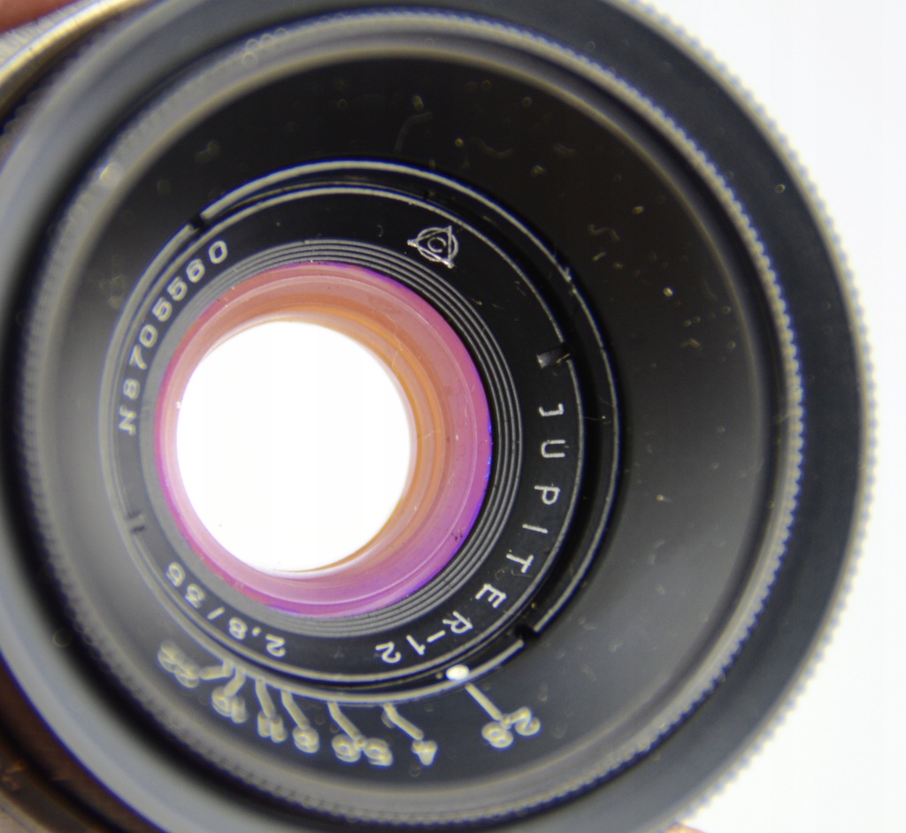 Obiektyw KMZ JUPITER-12 - 12881125002 - oficjalne archiwum Allegro