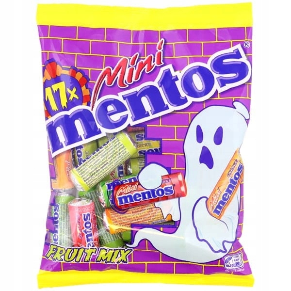 Mentos Mini Halloween Party Fruit Mix XL 178,5g NL - 12715680761 ...