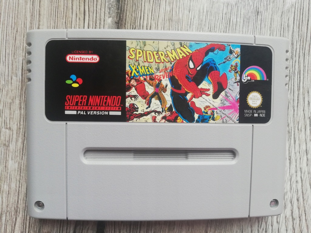 Spiderman ! Super Nintendo SNES PAL ! - 14725113627 - oficjalne ...