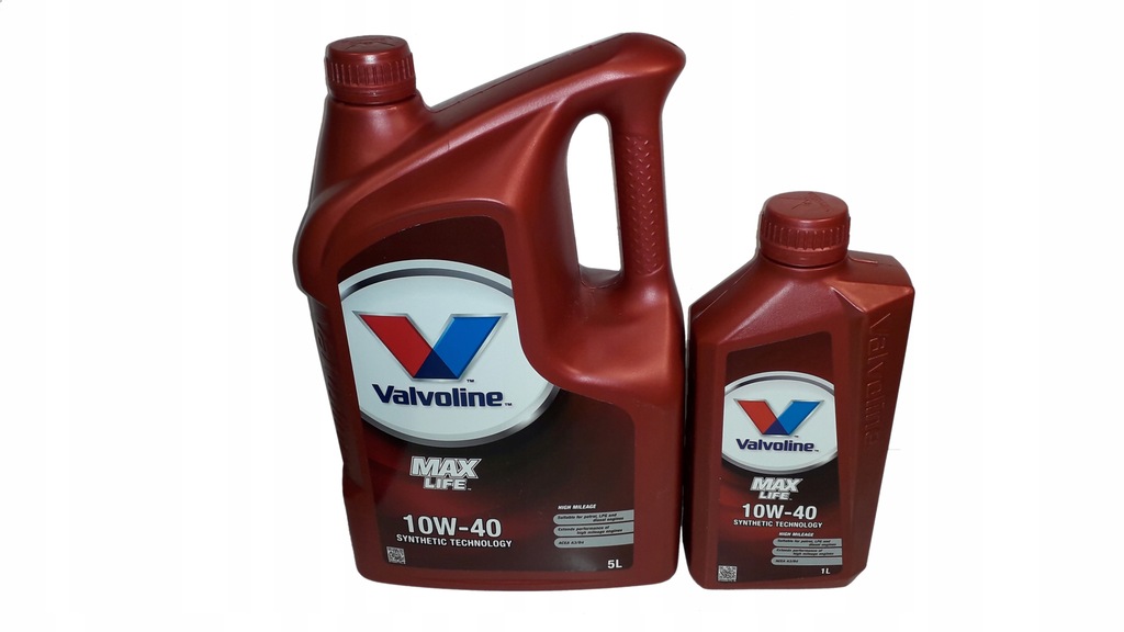 OLEJ VALVOLINE MAXLIFE 10W40 10W-40 6L 5L + 1L - 11334885560 ...