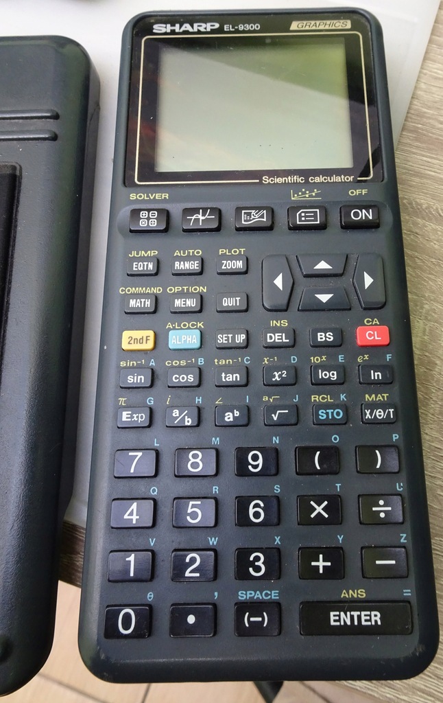 Kalkulator graficzny programowalny SHARP EL-9300 - 11685068177 - oficjalne archiwum Allegro
