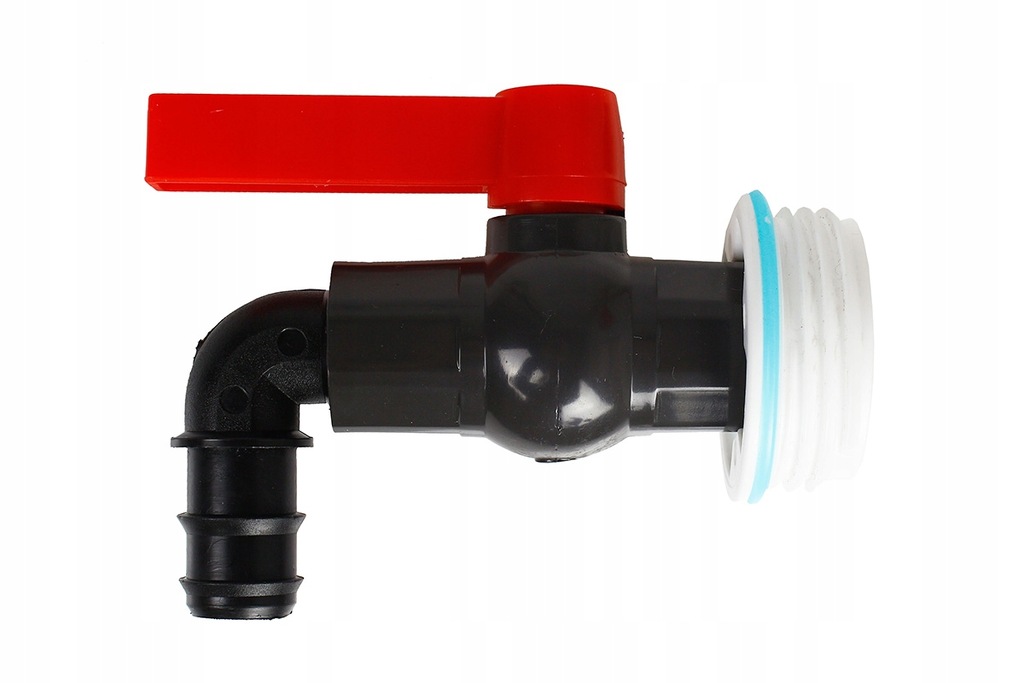 KRAN 3/4 CALA Zawór czerpalny ibc +KOREK DO BECZKI - 6816845194 - oficjalne archiwum Allegro