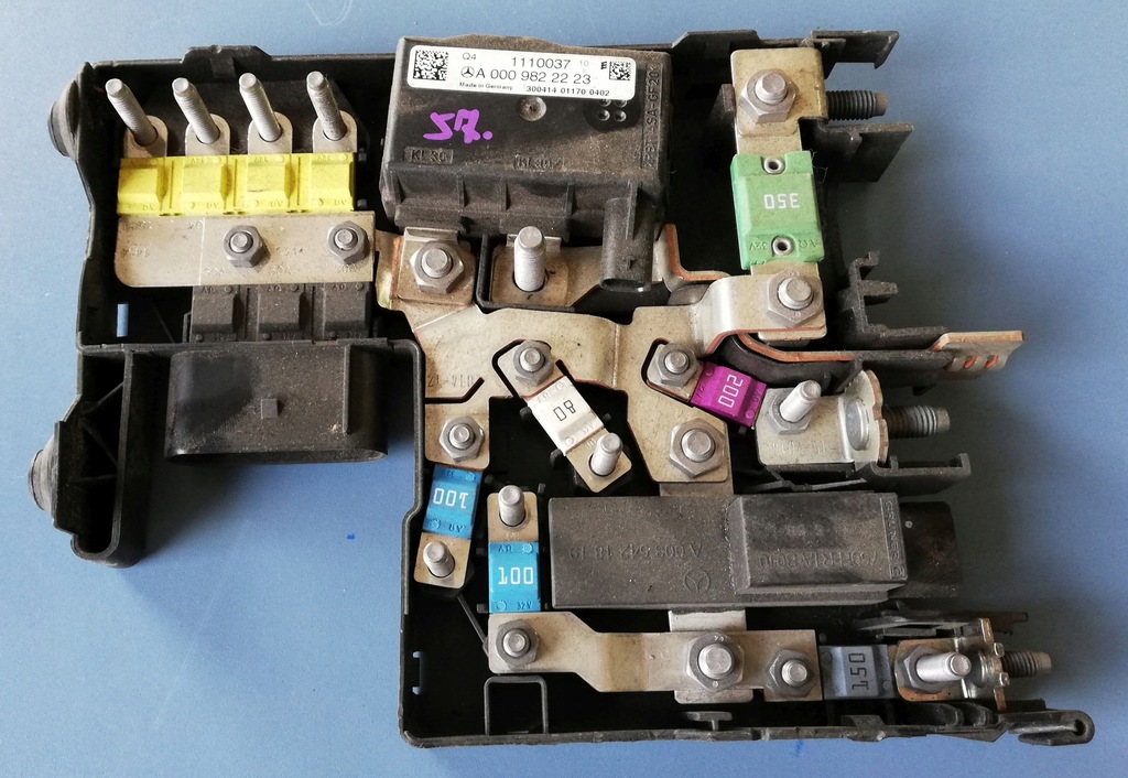 Mercedes C E klasa 204 212 skrzynka bezpieczników - 7908705408 ...