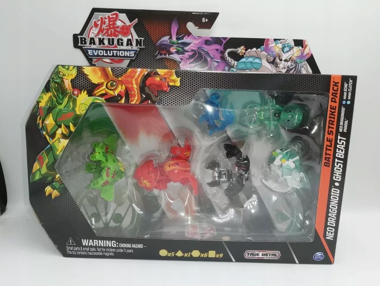 BAKUGAN EVOLUTIONS NEO DRAGONOID GHOST BEAST - 14304625622 - oficjalne ...