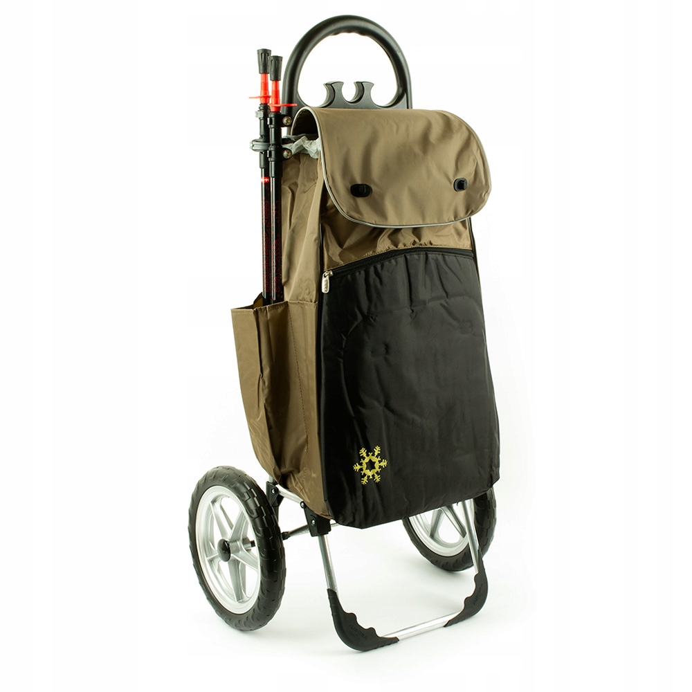 Wózek torba na zakupy na dużych kółkach kieszenie - 13452527628 ...