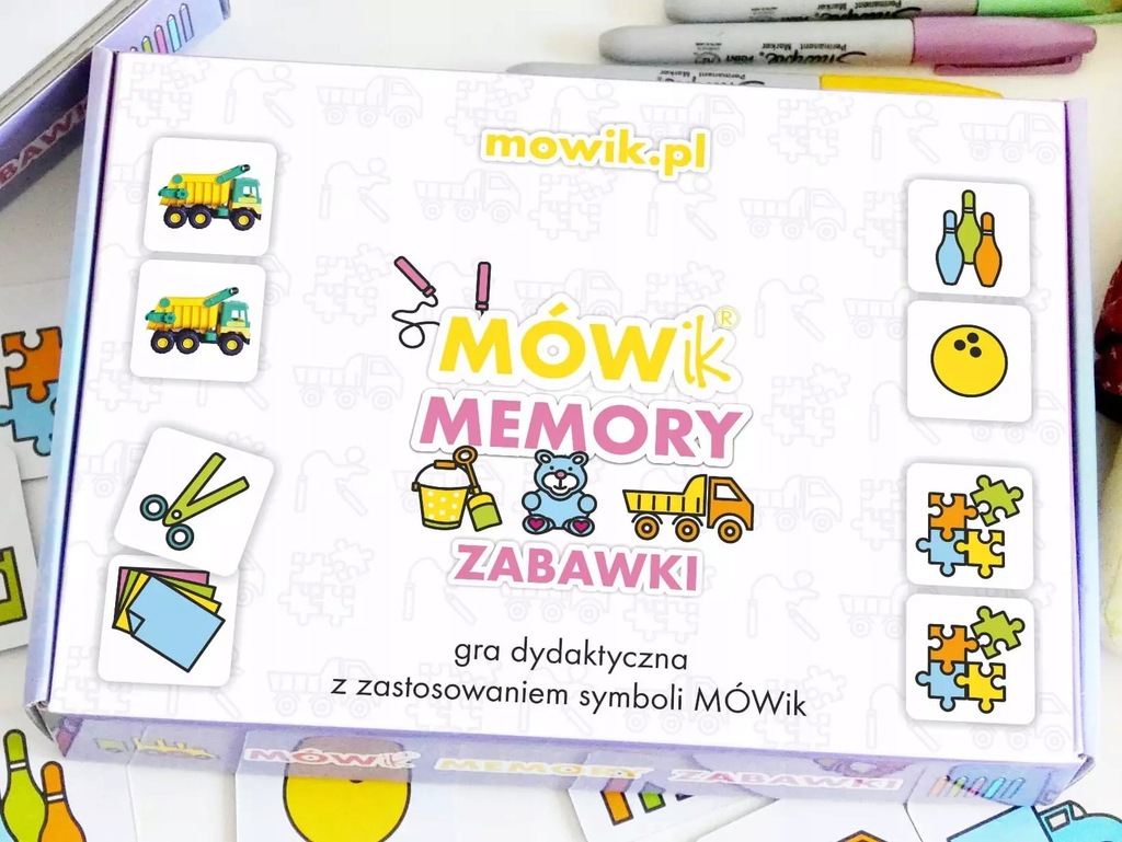MÓWik memory zabawki. Gra dydaktyczna - 12809222232 - oficjalne ...
