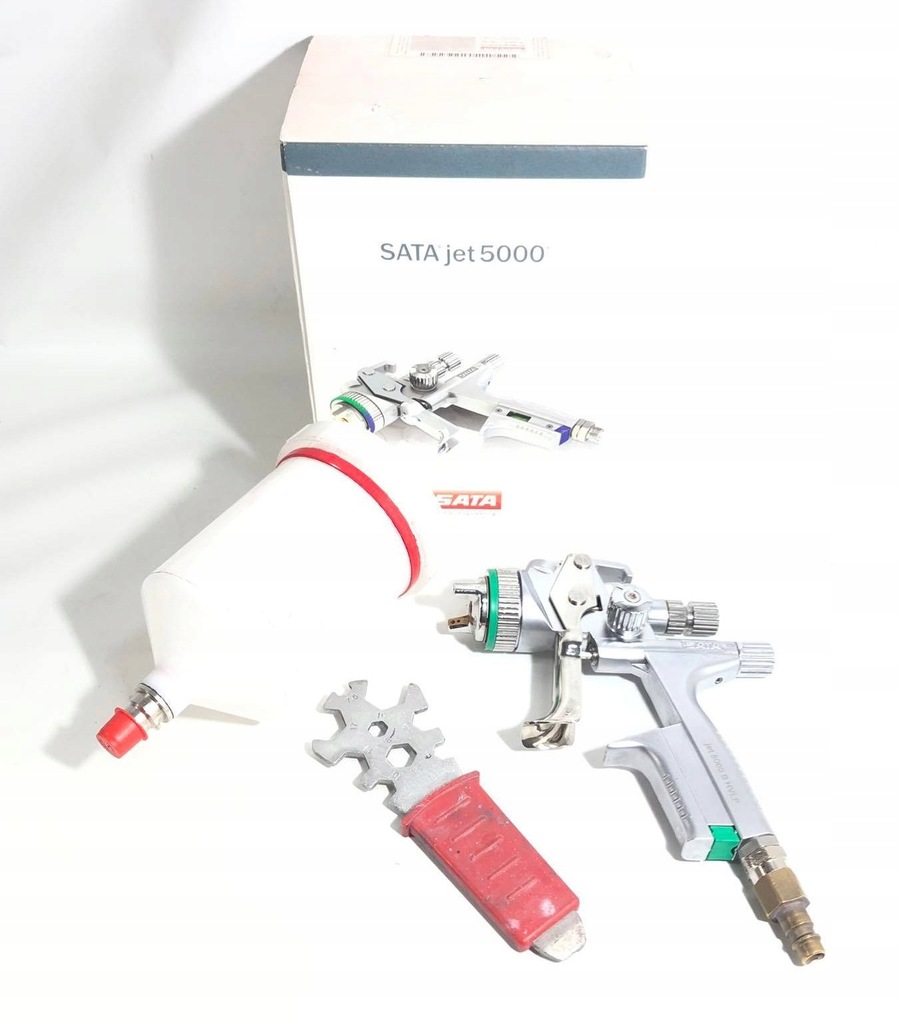 Pistolet Lakierniczy Sata Jet 5000 B HLVP - 11976252553 - oficjalne archiwum Allegro