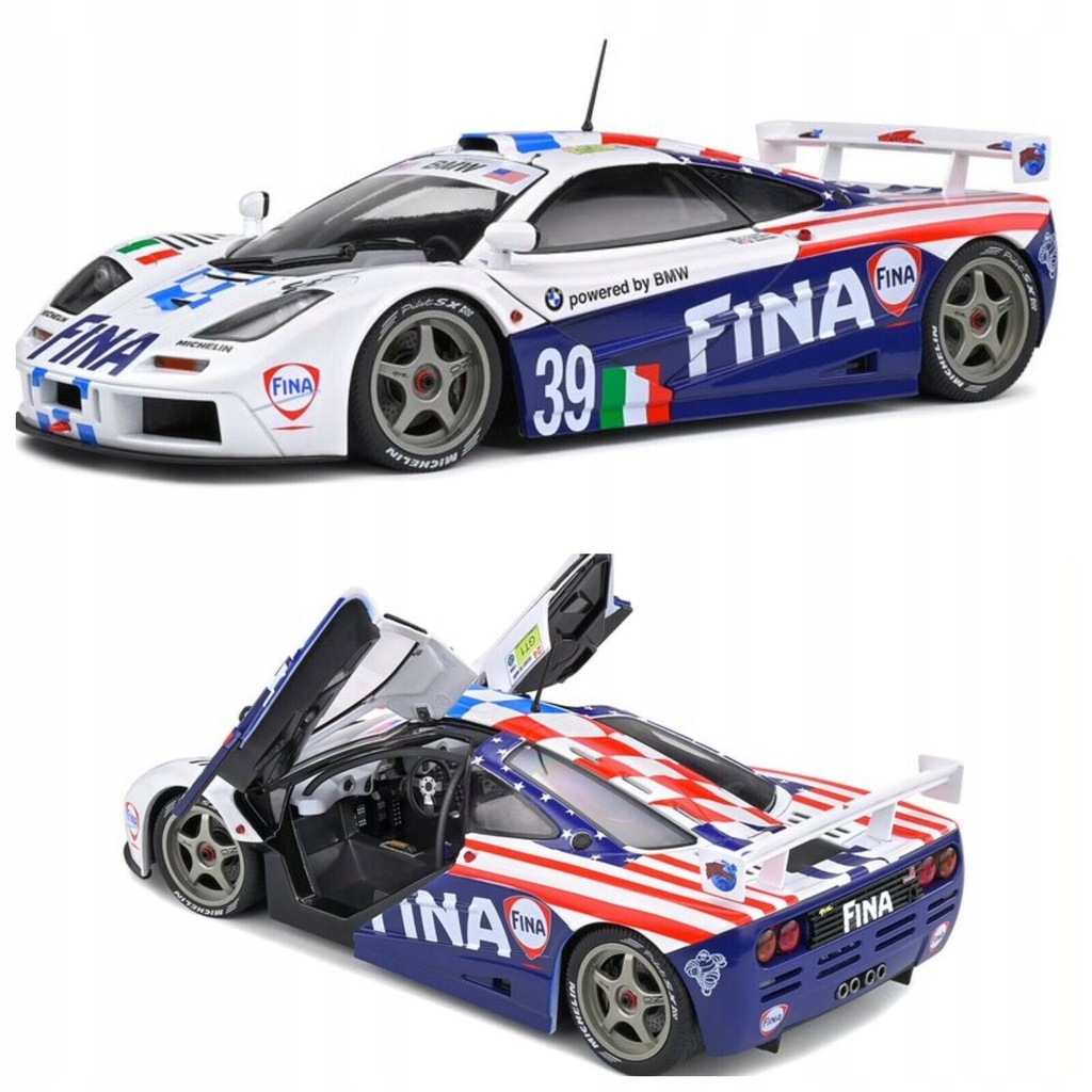 McLaren F1 GTR Short Tail 24h Le Mans Solido 1:18 - 10743100300 - oficjalne archiwum Allegro