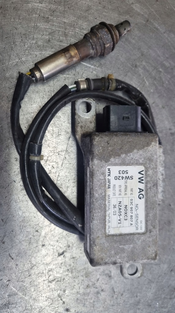 SONDA NOX AUDI VW PASSAT B6 1.6 FSI - 12704837677 - oficjalne archiwum ...