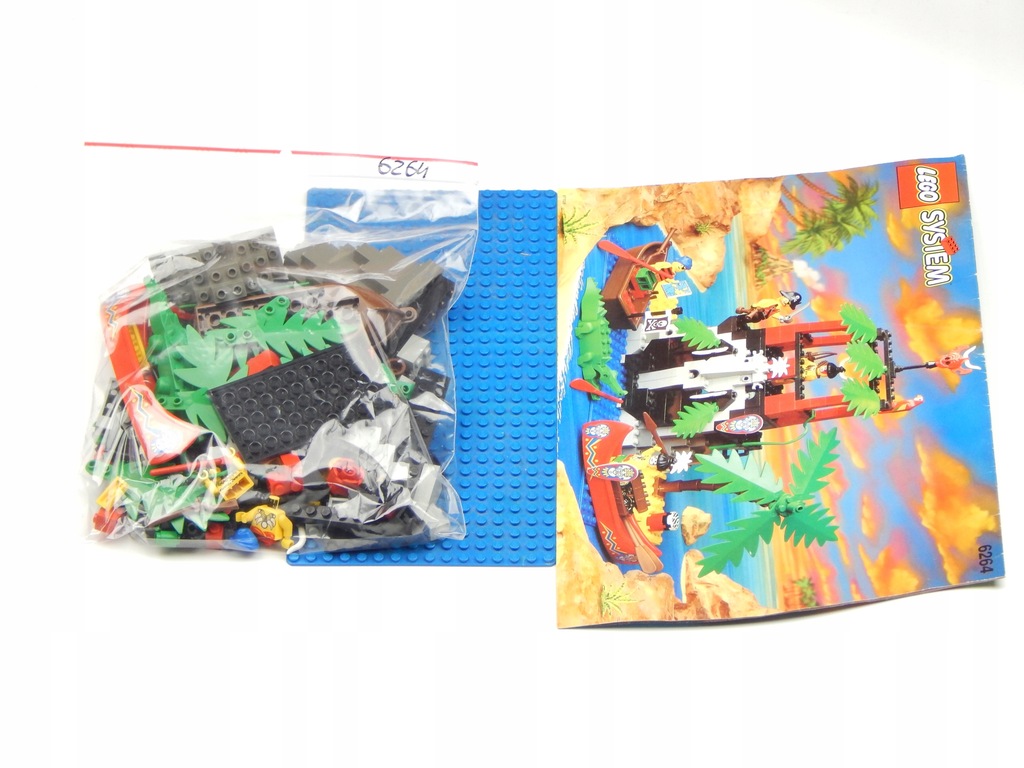 LEGO SET 6264 PIRACI INSTRUKCJA UNIKAT SUPER STAN - 7815120954 ...