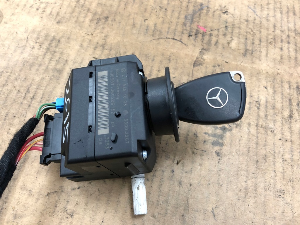 MERCEDES-BENZ W211 STACYJKA I KLUCZYK 2115451008 - 11109611344 ...