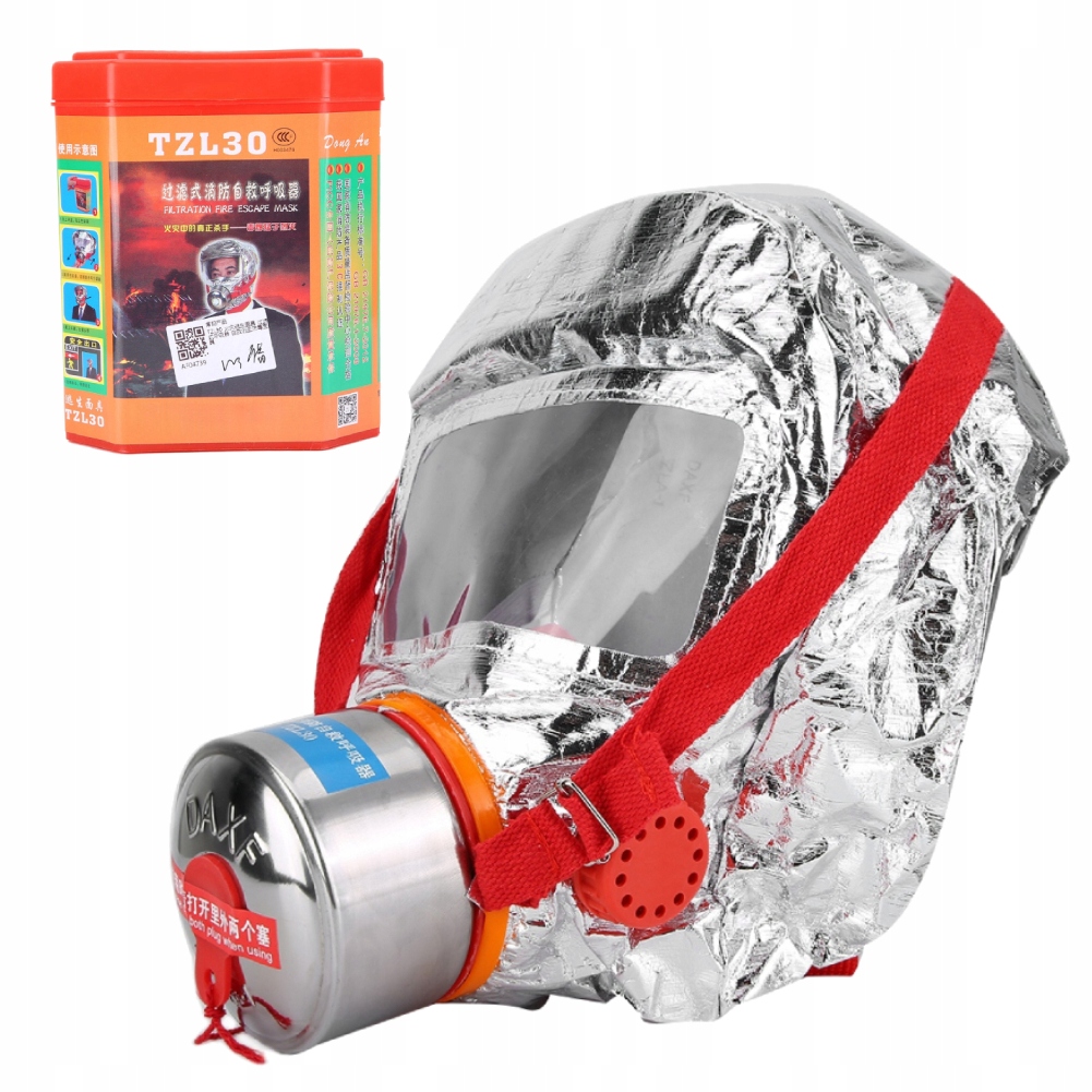 MASKA PRZECIWGAZOWA GAZOWA OCHRONNA RESPIRATOR - 11972106643 - oficjalne archiwum Allegro