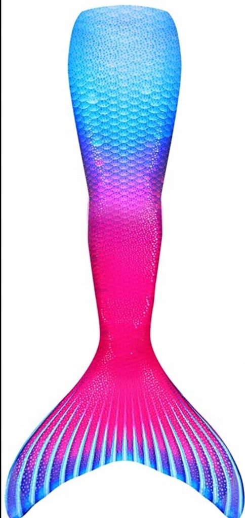 STRÓJ KĄPIELOWY OGON SYRENY ARIEL L 40 monopłetwa - 11850943001 ...