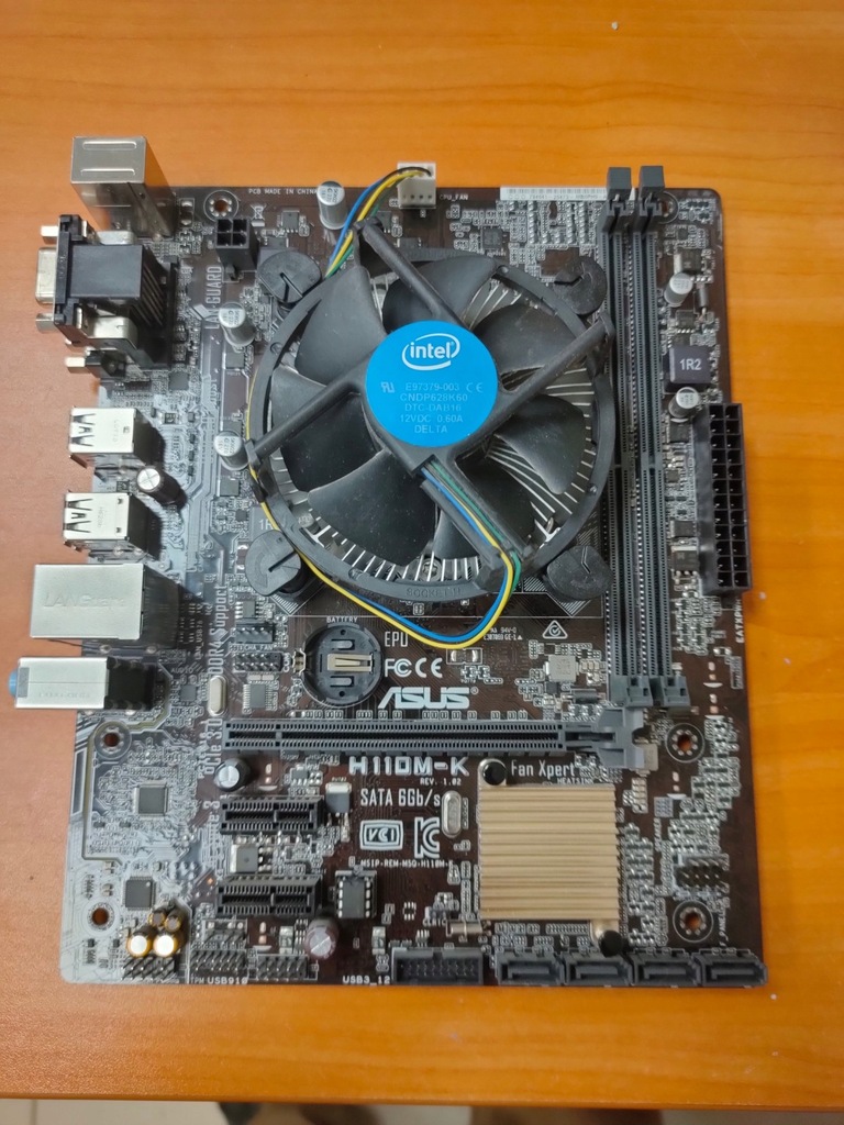 Płyta główna Asus H110M-K D3 Micro ATx+Intel G4400 - 12260489163 - oficjalne archiwum Allegro