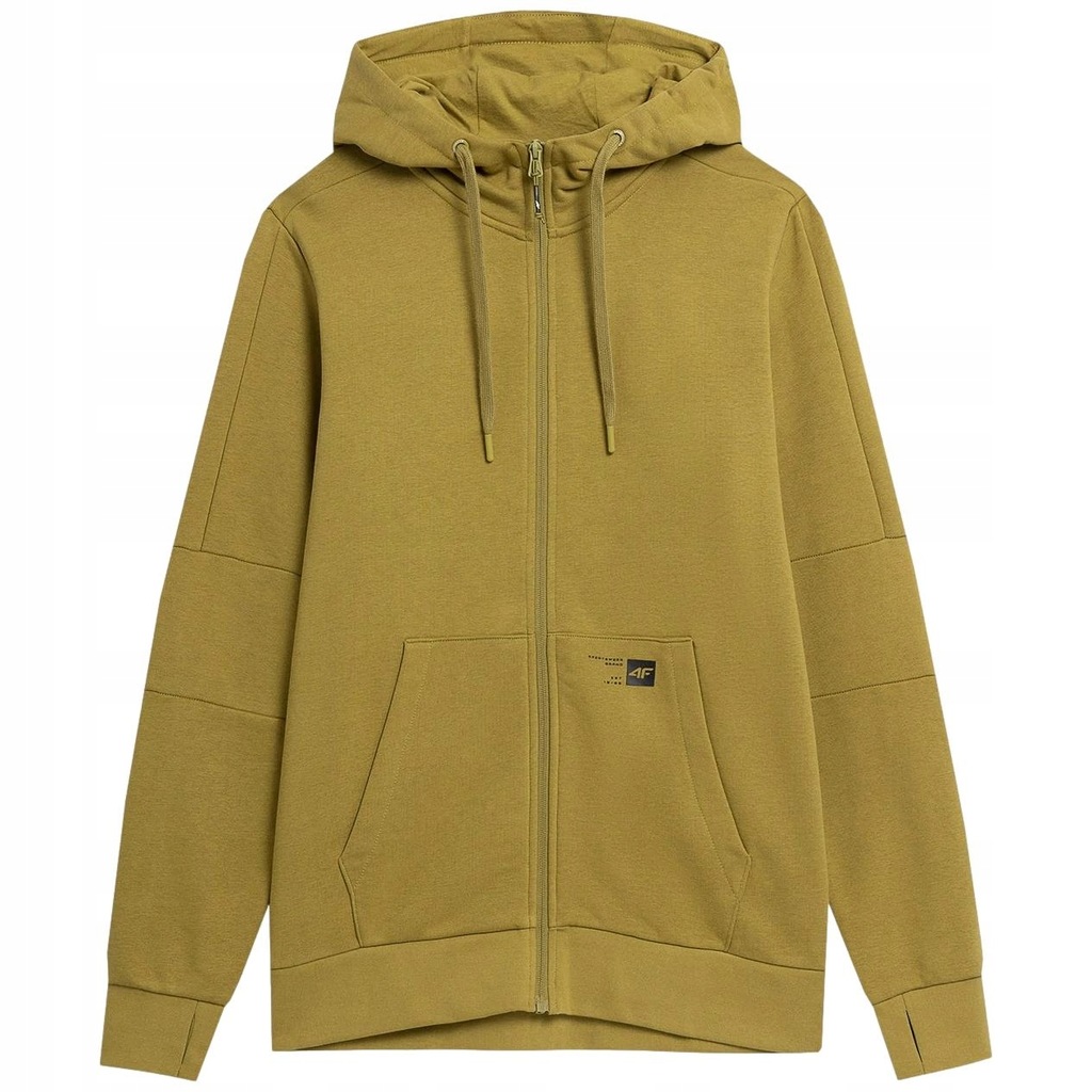 Bluza męska z kapturem 4F H4Z22 BLM016 oliwkowa - 12664555333 ...