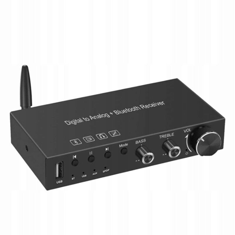 Przetwornik cyfrowo-analogowy USB 192Khz DAC ze wz - 12648724569 - oficjalne archiwum Allegro