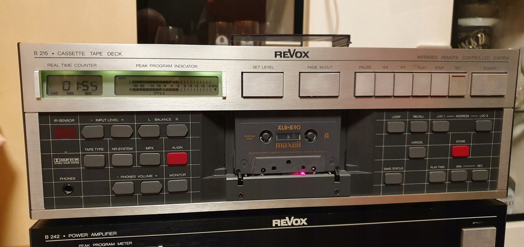 Revox b215 cassete tape deck - 11307641410 - oficjalne archiwum Allegro