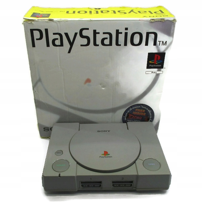 Konsola Sony Playstation 1 PS1 PUDEŁKO SCPH-1002 - 7744089175 - oficjalne archiwum Allegro