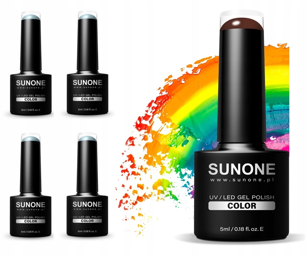 4+1 SUNONE lakiery hybrydowe KOLOROWE HYBRYDY - 10664772994 - oficjalne ...