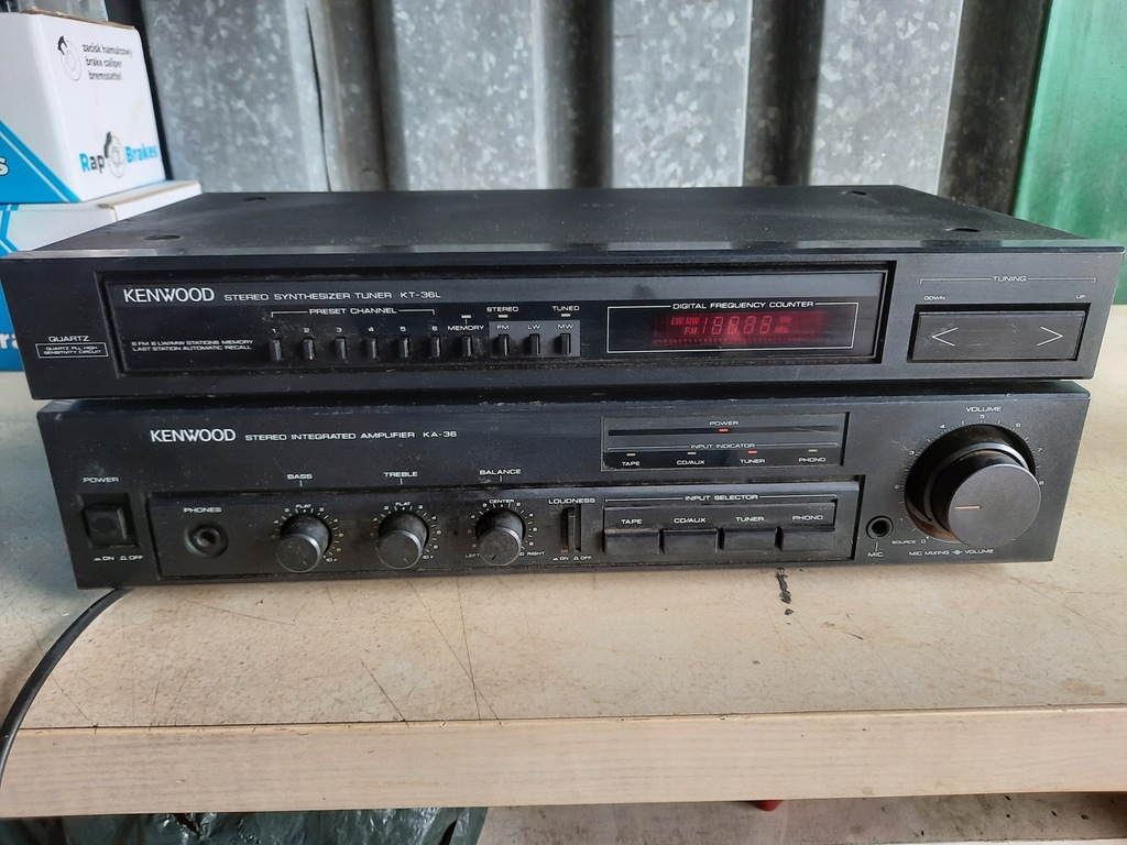 KENWOOD KA-36 I KT-36L - 12342618962 - oficjalne archiwum Allegro