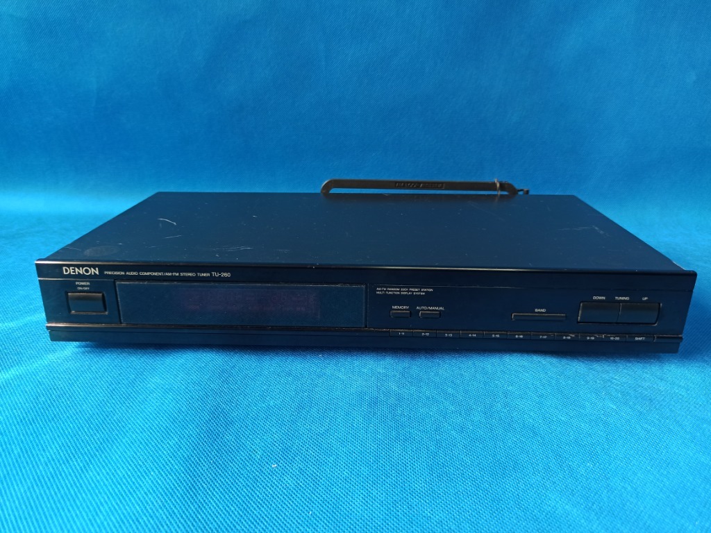 Cyfrowy Tuner Radiowy Denon TU-260 / 1990 rok /Made in Germany ...