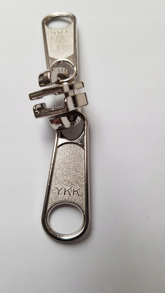 Suwak do taśmy 10 Ykk z dwoma uchwytami - 12351869012 - oficjalne archiwum Allegro