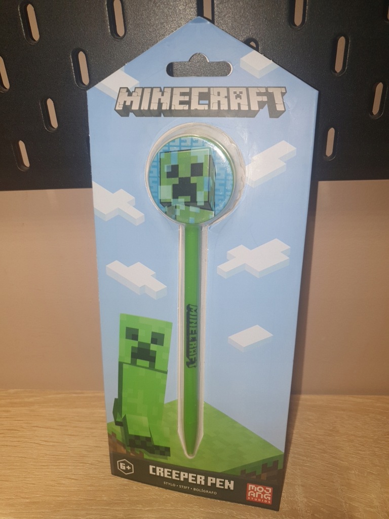 OFICJALNY DŁUGOPIS MINECRAFT CREEPER PEN - NOWY - 13728586658 ...