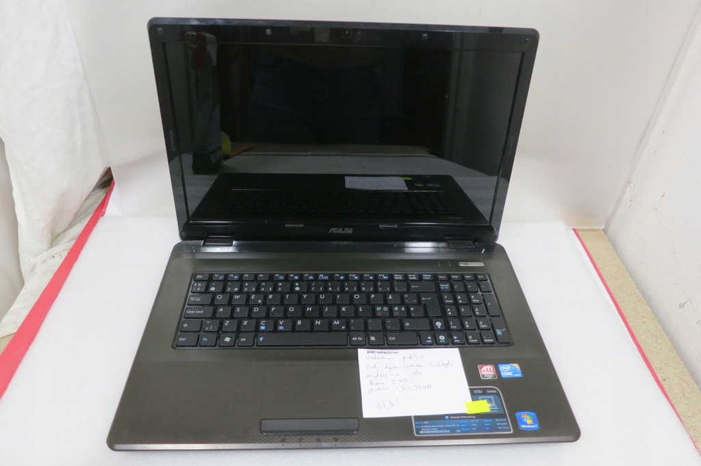 Asus X72J 17,3" Intel Core i3 2GB / uszk grafika - 13780985177 ...
