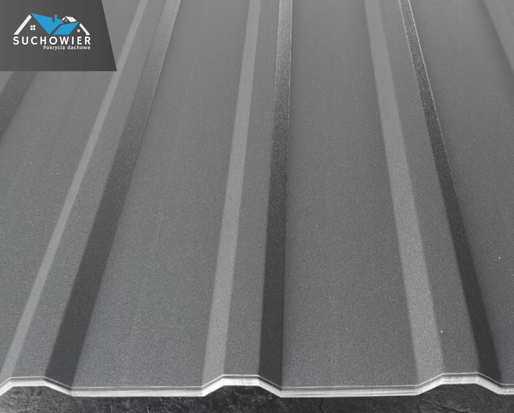 T18 PLUS Blacha dachowa Trapezowa ocynkowana TRAPEZ OCYNK Pierwsza ...