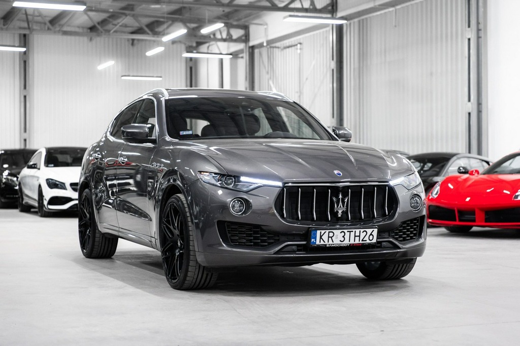Maserati Levante 3.0 V6 350 KM AWD. Harman, ACC. - 13643975439 - oficjalne archiwum Allegro